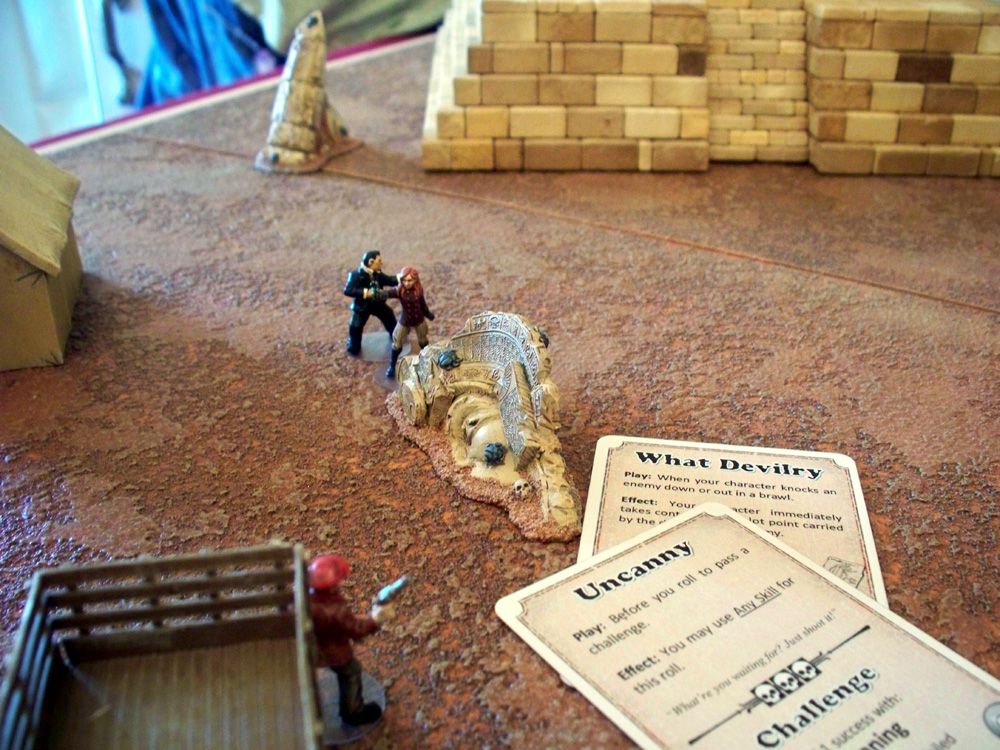 [TMP] "Pulp Girl vs. The Black Pharaoh, Pulp Alley AAR" Topic